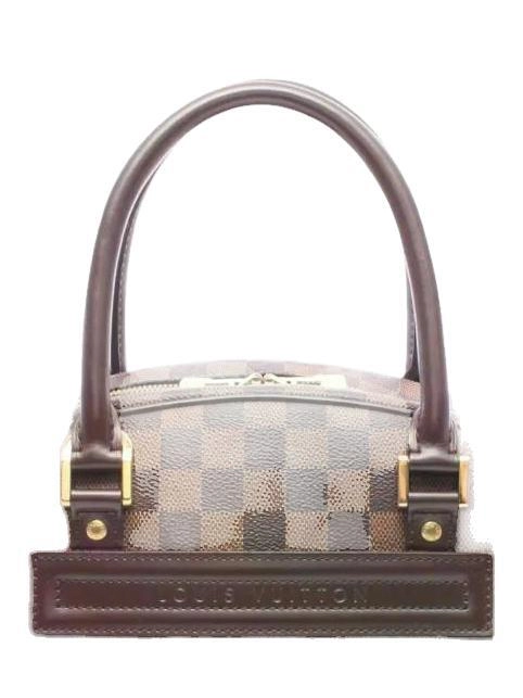 LOUIS VUITTON Damier Ebene Nolita Handbag - Brown