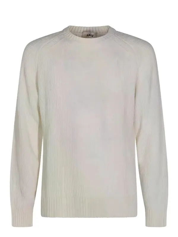 Altea Ribbed Knit Raglan-sleeve Sweater - Neutrals
