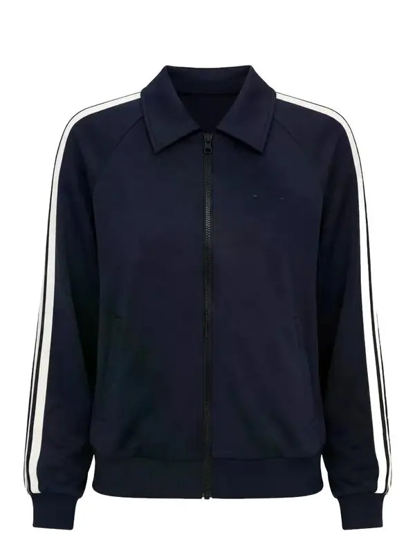 The Upside Empire Pari Zip Jacket With Stripe Detailing - Blue