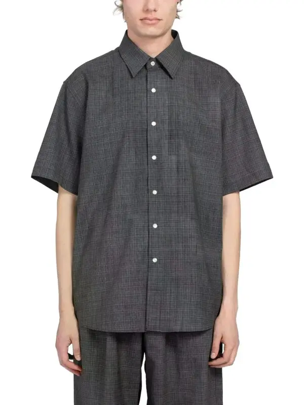 CARTER YOUNG Hugo Rancher Check Shirt - Grey