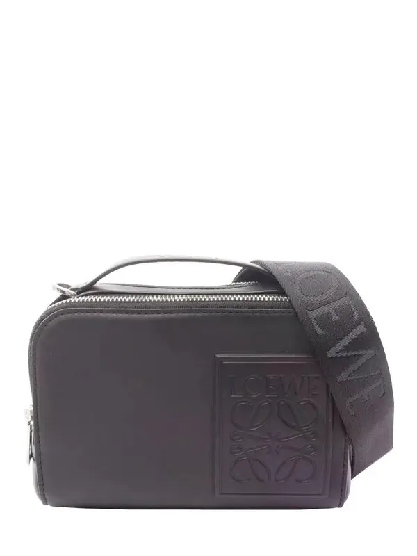 Loewe Mini Calfskin Camera Bag Satchel - Black