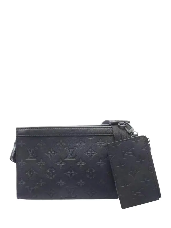 LOUIS VUITTON Monogram Shadow Gaston Wallet - Black
