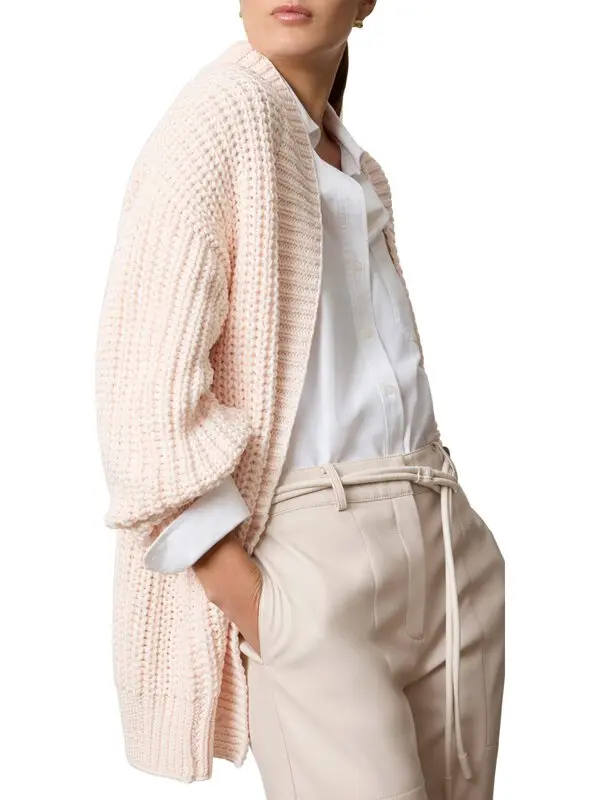 Brochu Walker The Hume Handknit Cardigan - Rose