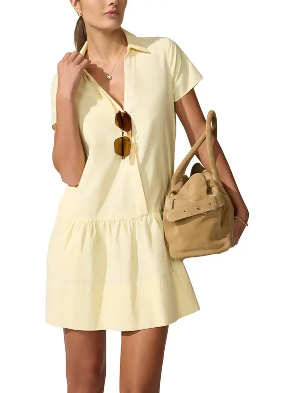 Brochu Walker The Antibes Dress - Anis