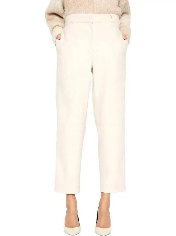 Brochu Walker The Stone Vegan Leather Pant - Perle