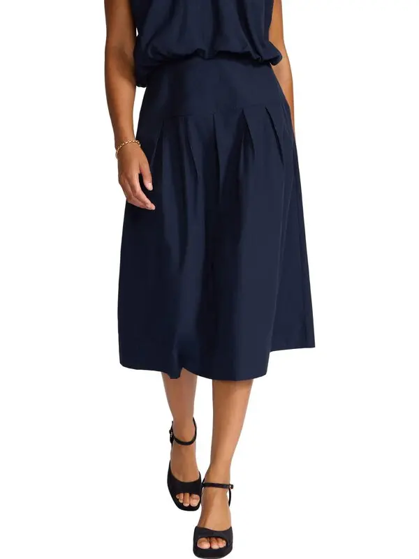 Brochu Walker Margot Skirt - Navy