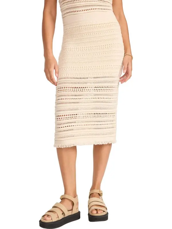Brochu Walker Indira Skirt - Ecru