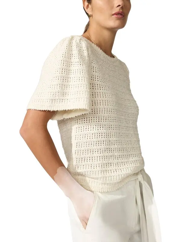 Brochu Walker The Emerson Top - Ivory