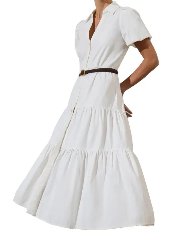 Brochu Walker The Havana Dress - Ivory