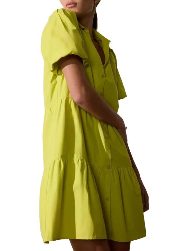 Brochu Walker The Havana Mini Dress - Zest