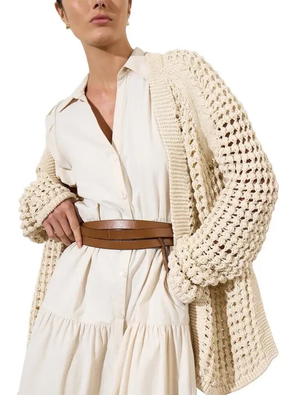 Brochu Walker Keifer Cardigan - Ecru