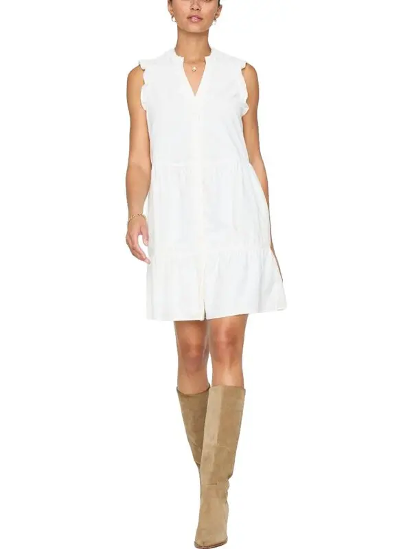 Brochu Walker Viola Mini Dress - Ivory