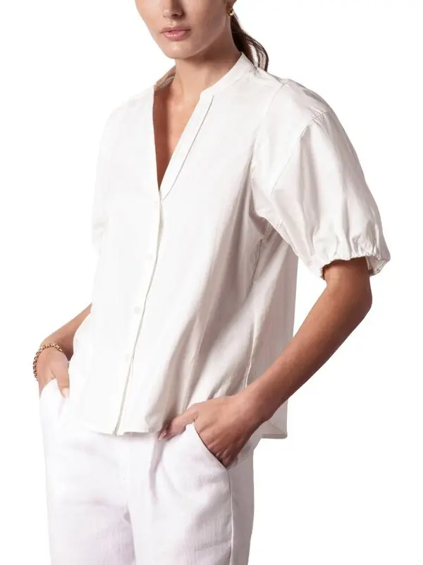 Brochu Walker The Hollis Shirt By - Ivory