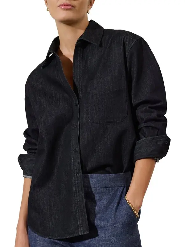Brochu Walker The Everyday Denim Shirt - Washed Black