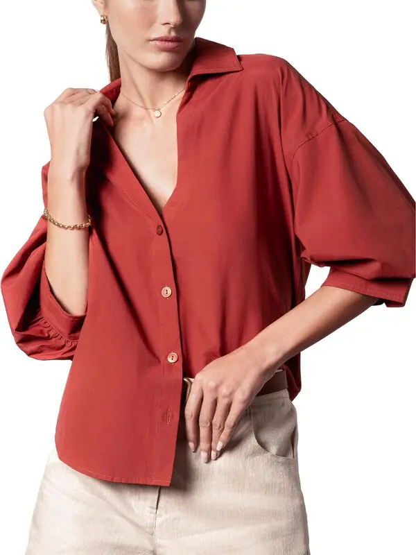 Brochu Walker The Kate Shirt - Tuscany