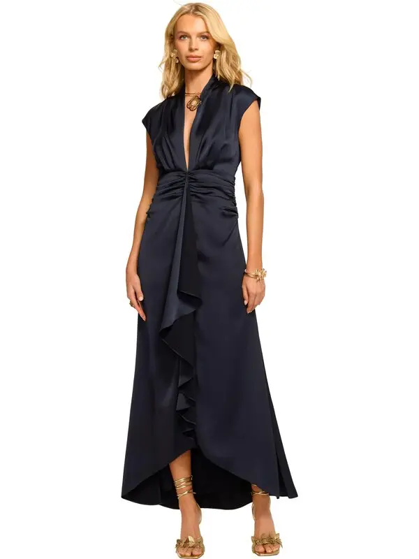 Ramy Brook Catrin Gown - Navy