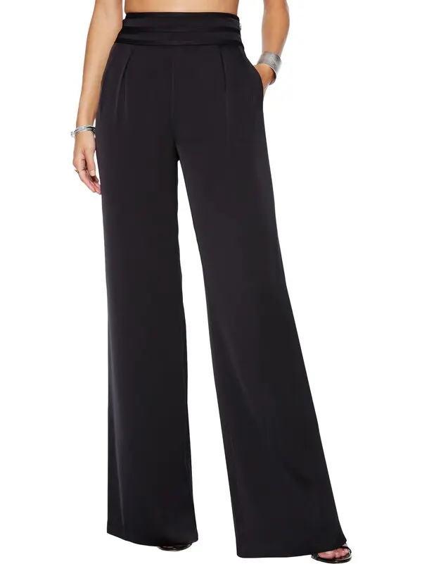 Ramy Brook Joss Wide Leg Pant - Black