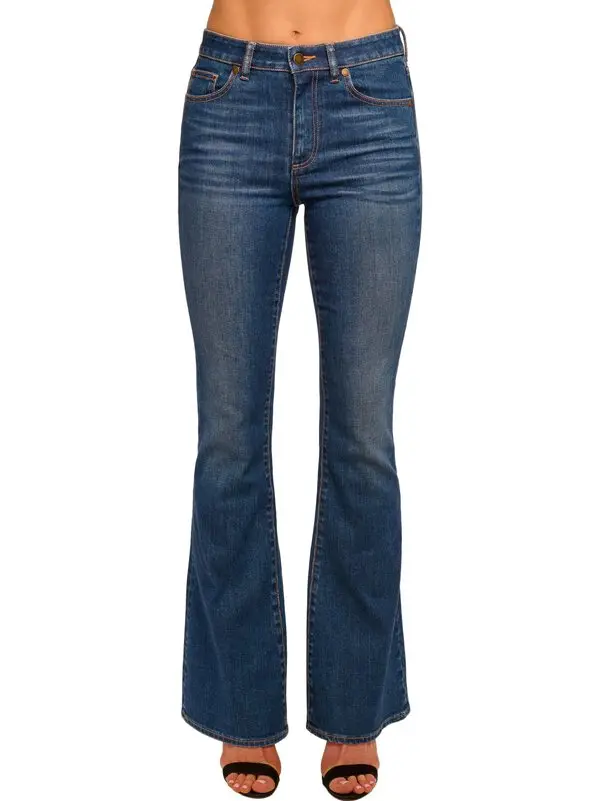 Ramy Brook Helena 5-pocket Flare Jean - Medium Wash