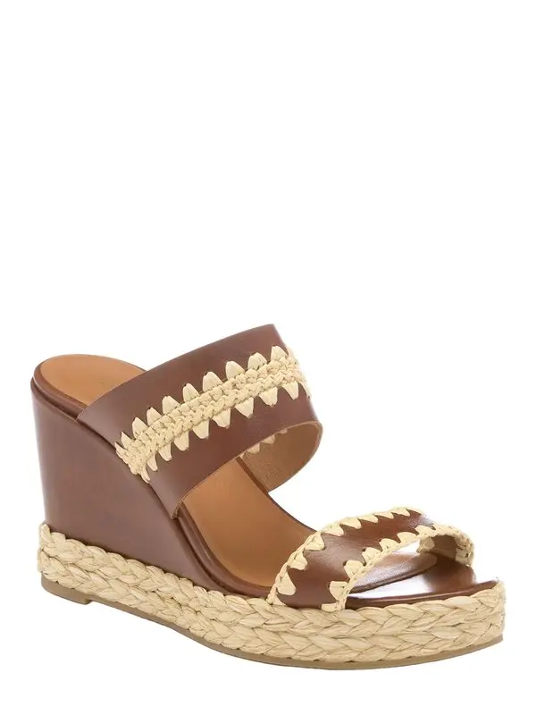 Ramy Brook Landyn Crochet Espadrille Wedge - Brown