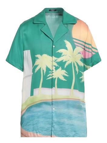 Balmain Shirt Size Viscose - Green