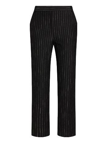 Pinko Straight-leg Pinstriped Jersey Pants - Blue