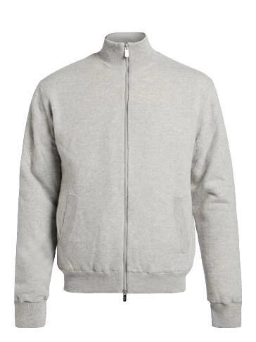 Fedeli Light Wool & Cashmere Jacket - Grey