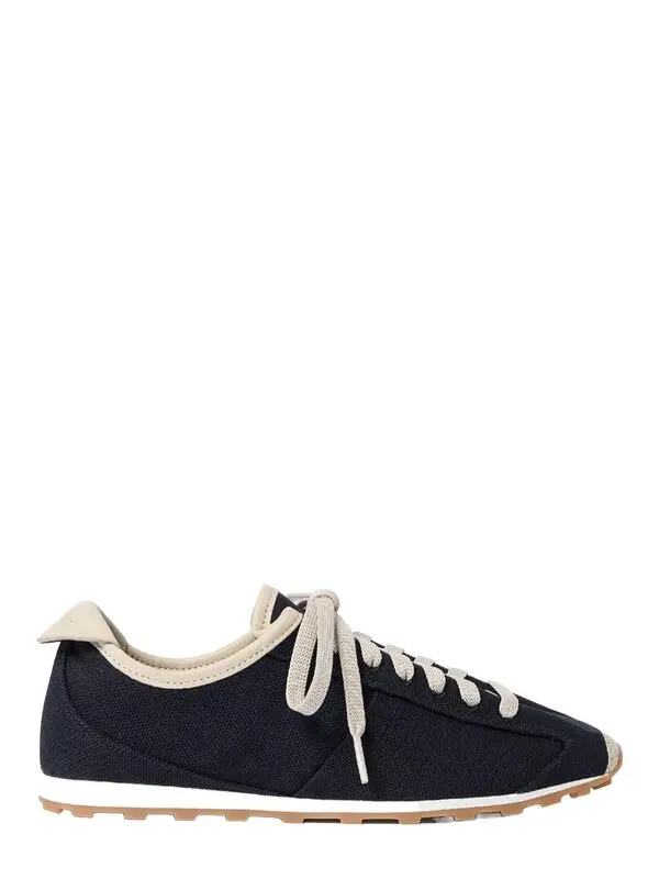 Jacquemus The Tennis" Canvas Sneakers - Black
