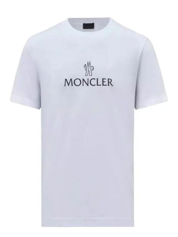 Moncler Logo T-shirt - Optical White