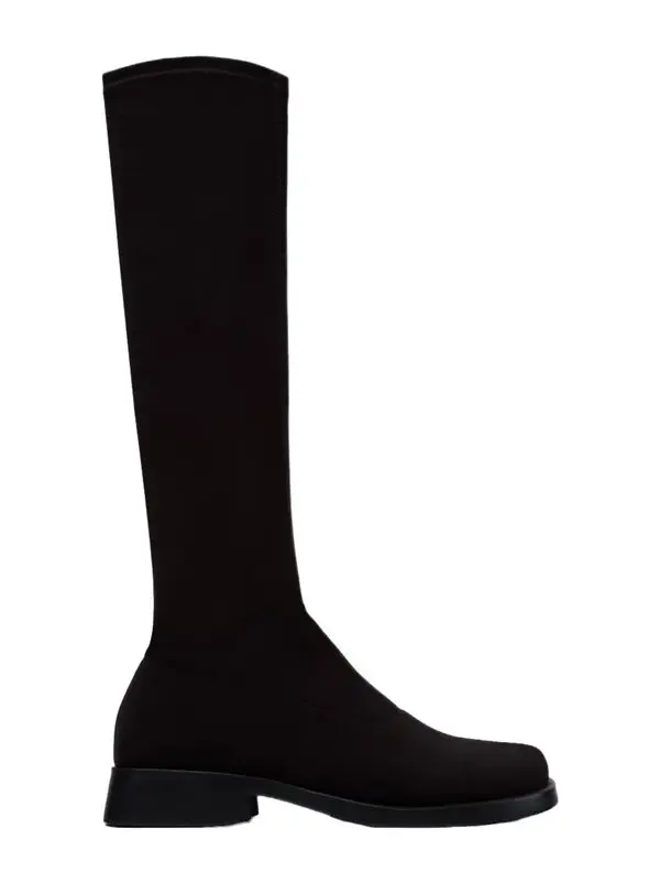 Camper Textile High Boots - Black