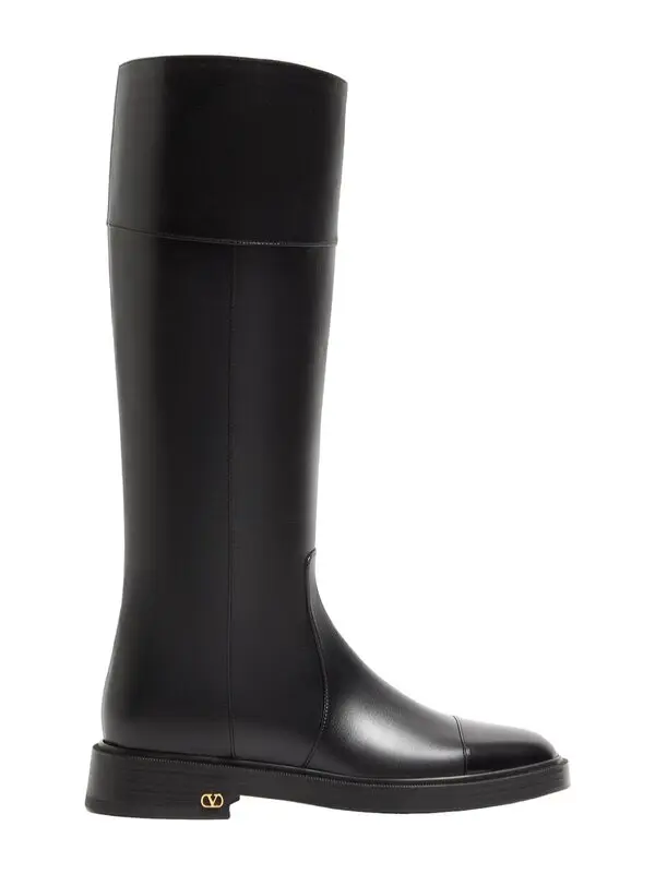 Valentino Garavani Zimmy Tall Boots - Black