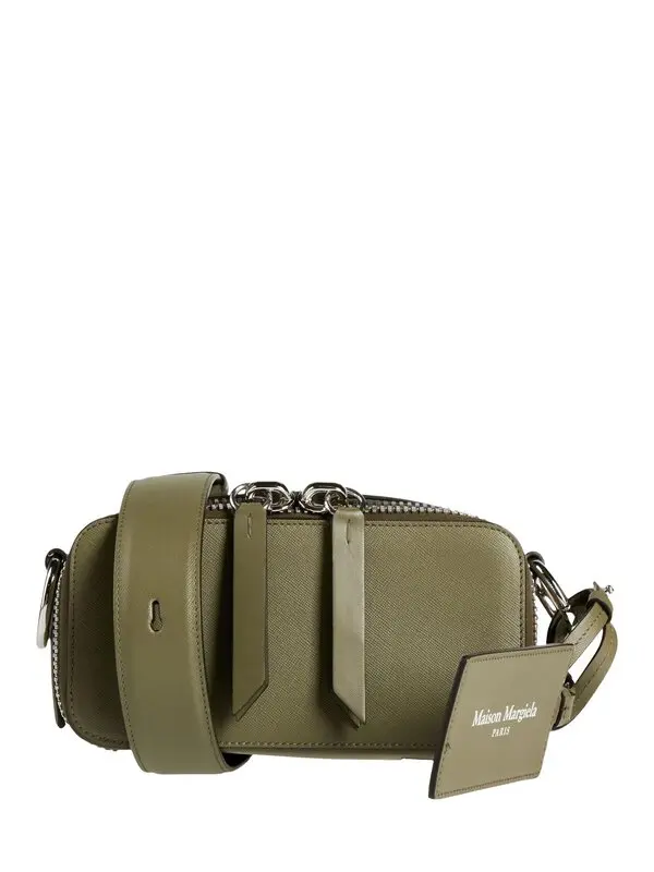 MAISON MARGIELA Leather Shoulder Bag - Green
