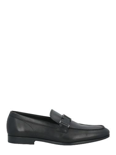 TOD'S Leather Loafers With Embellished Detail - Black