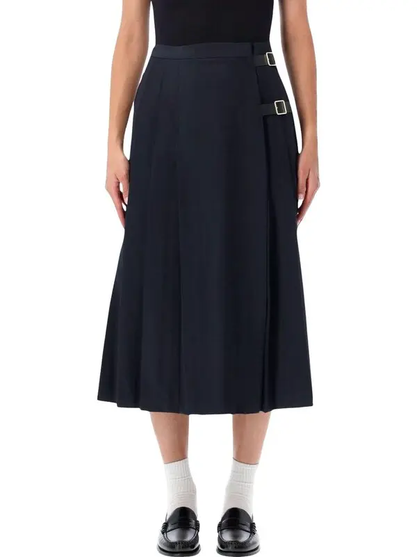 Barbour Delilah Midi Skirt - Black