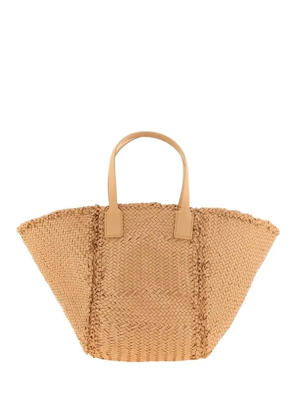 Dragon Diffusion Teresa Maxi Cabas Tote Bag - Beige