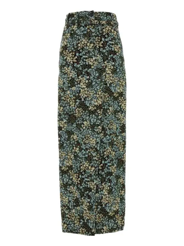Dries Van Noten Printed Skirt - Multicolor