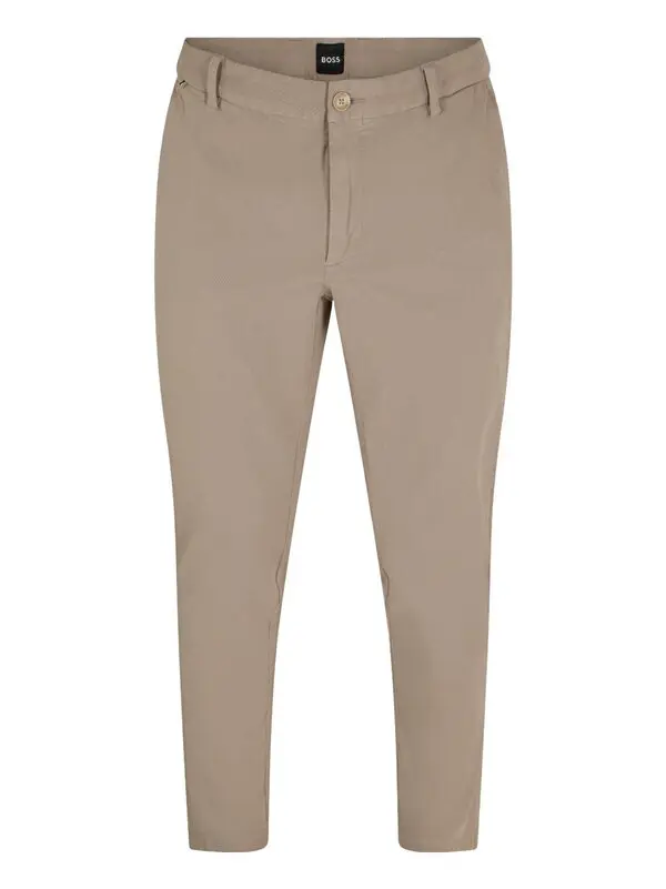 Hugo Boss Straight Leg Trousers - Beige