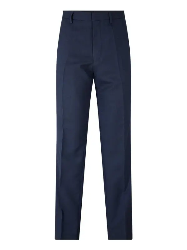 Hugo Boss Tailored Straight Leg Trousers - Blue