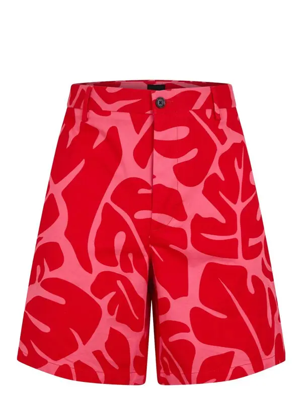 Hugo Boss Printed Shorts - Pink