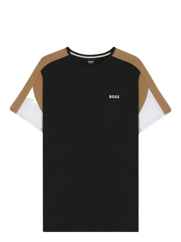 Hugo Boss Color Block T-shirt - Black