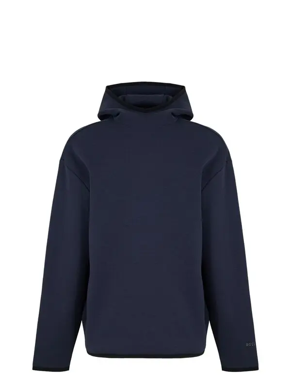 Hugo Boss Hooded Sweatshirt - Blue