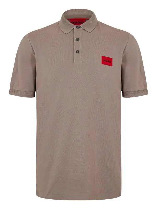 Hugo Boss Classic Tailored Shortsleeve Polo Shirt - Gray
