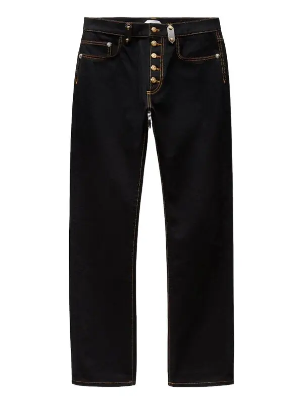 Versace Straight Leg Jeans - Black