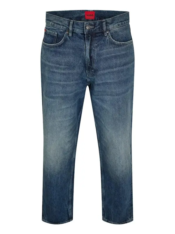 Hugo Boss Straight Leg Jeans - Blue