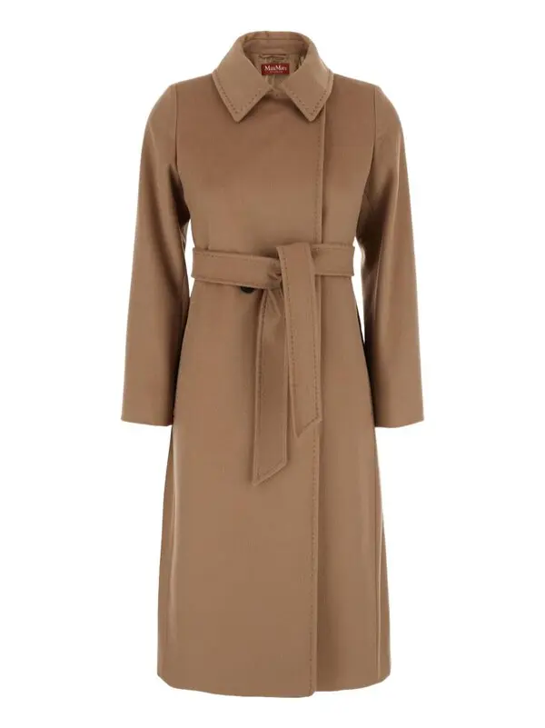 Max Mara Belted Coat - Beige