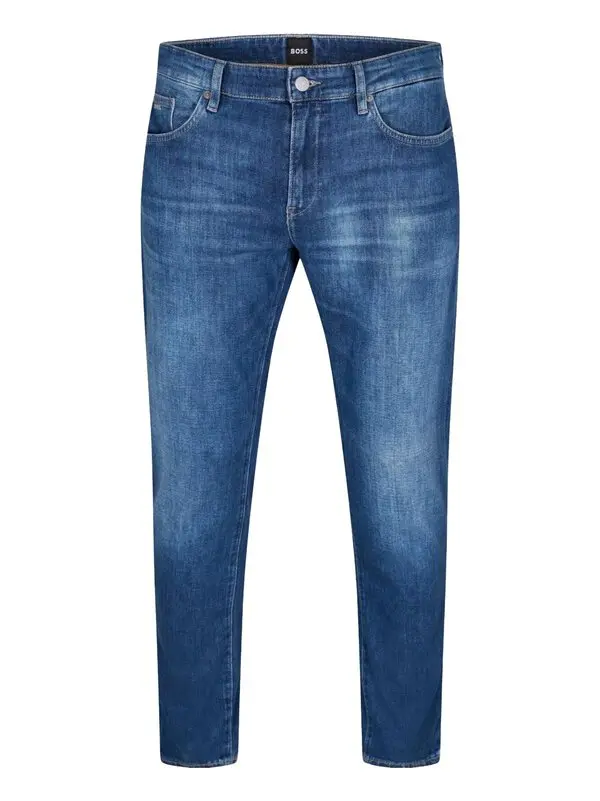Hugo Boss Slim Cropped Jeans - Blue