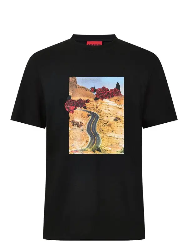 Hugo Boss Print T-shirt - Black