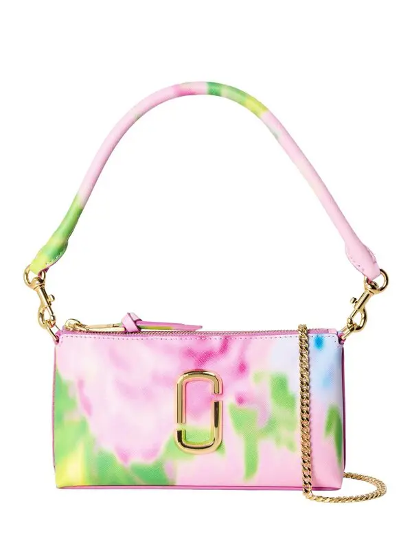 Marc Jacobs Snapshot Pouch With Chain Strap And Top Handle - Pink