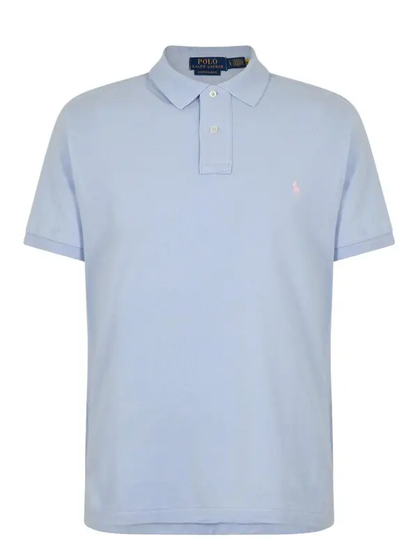 Polo Ralph Lauren Lapel Polo Shirt - Blue