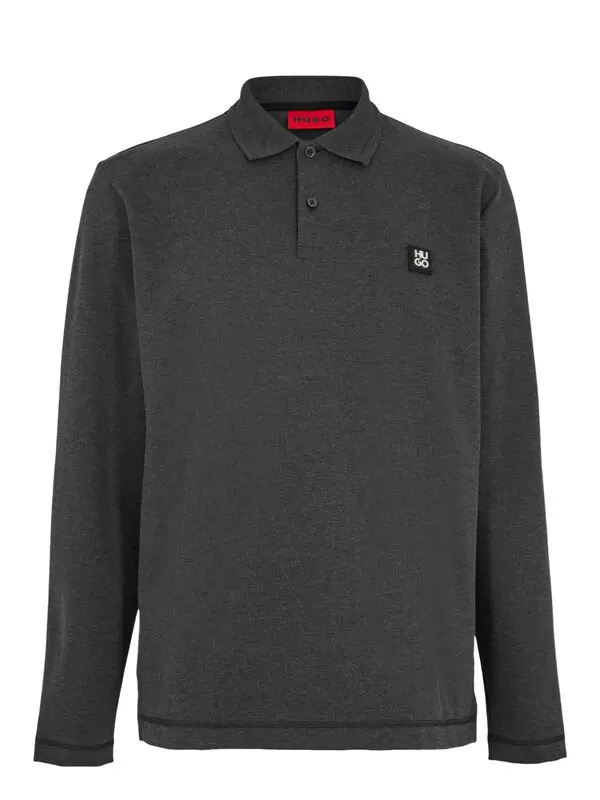 Hugo Boss Longsleeve Polo - Black