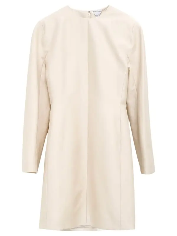 Bottega Veneta Long Sleeve Mini Dress - No